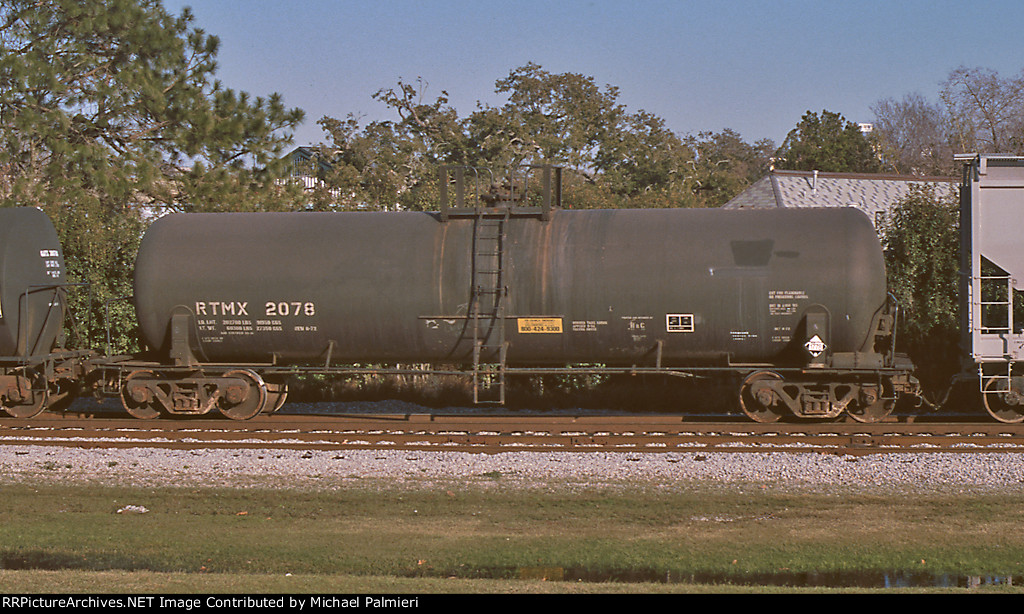 RTMX tank car 2078